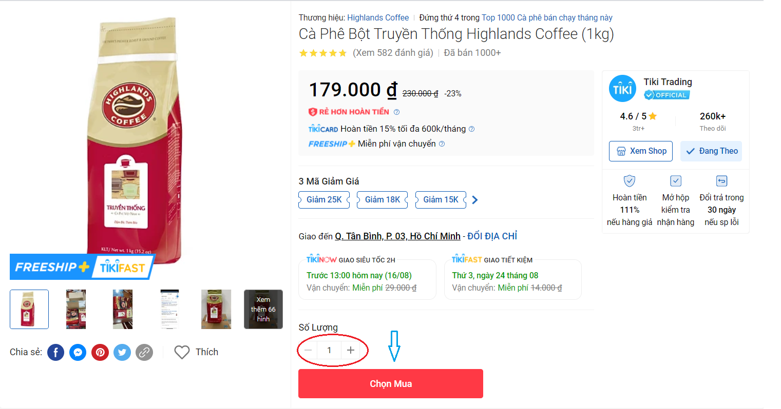 Hướng dẫn đặt hàng trên Tiki cho người mới bắt đầu mua hàng